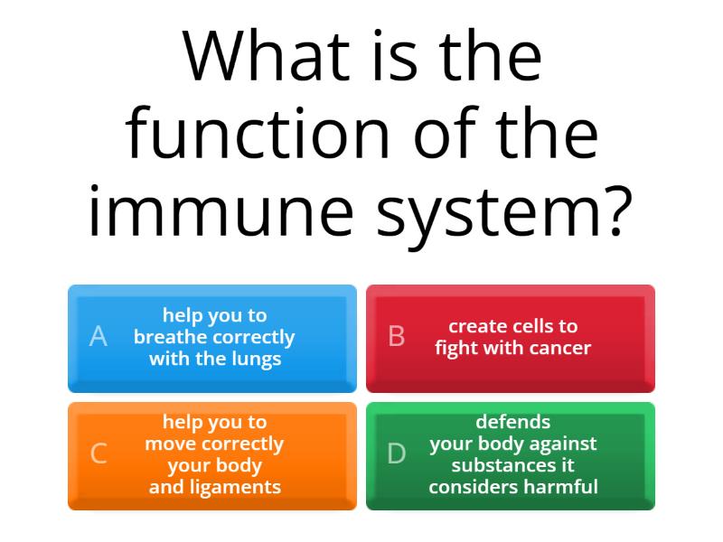 Immune system - Quiz