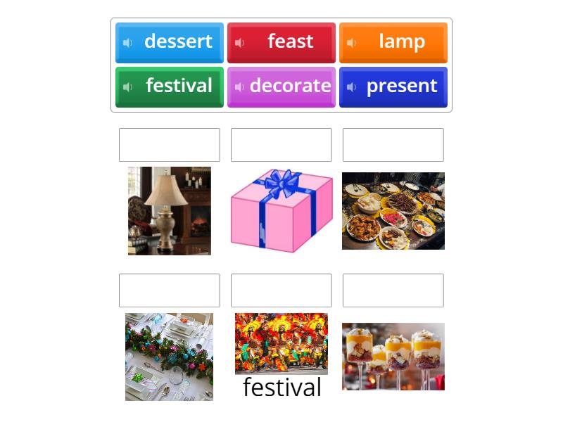 Family Festivals - Match up