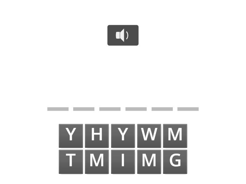 Green Spelling - Spell the word