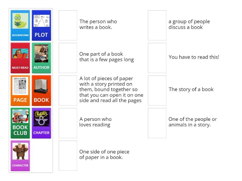 BOOKS - Match up