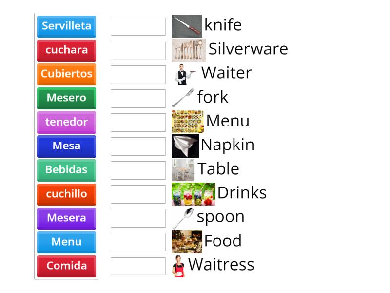 Restaurante - Match up