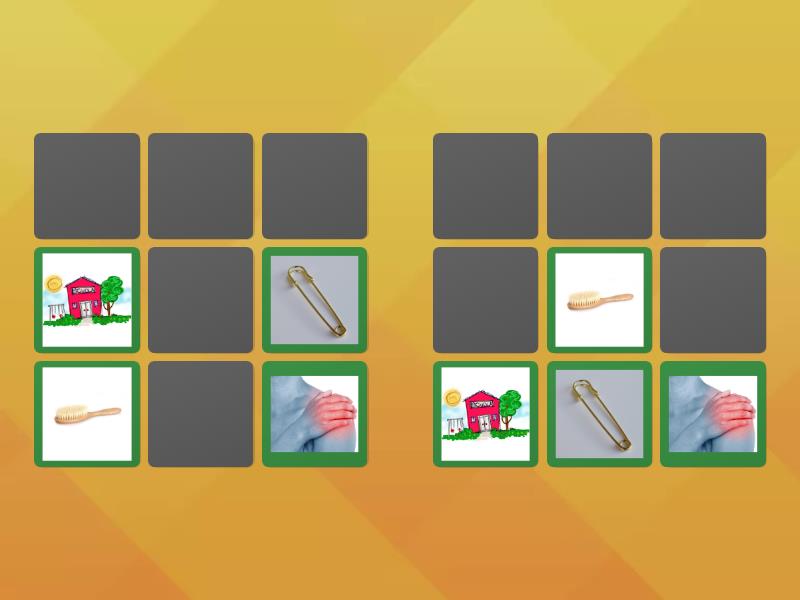 memory s+consonante - Parejas