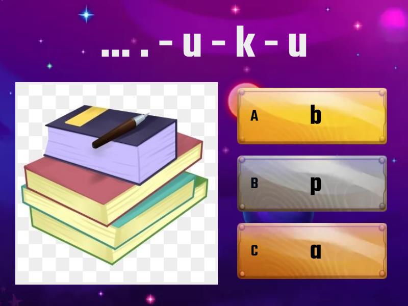 Nama Benda Berawalan Huruf B Quiz