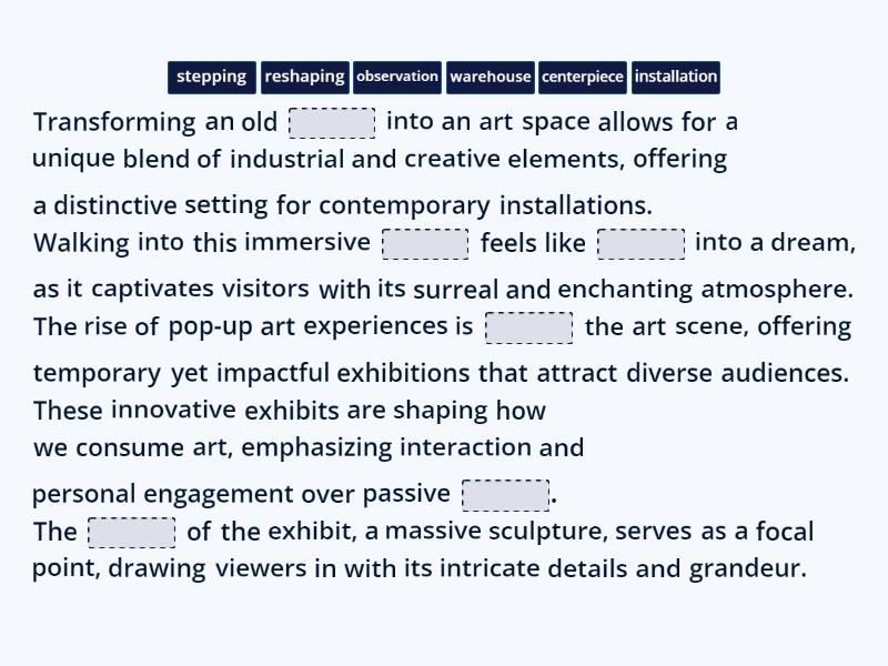 Insta Traps - Complete the sentence