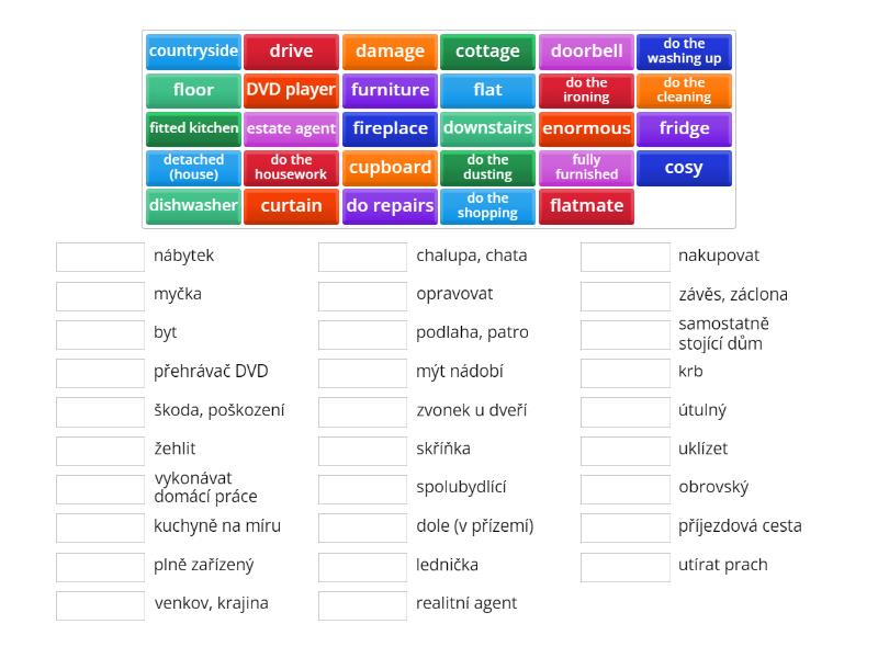 Unit 3 housing part 2 - Match up