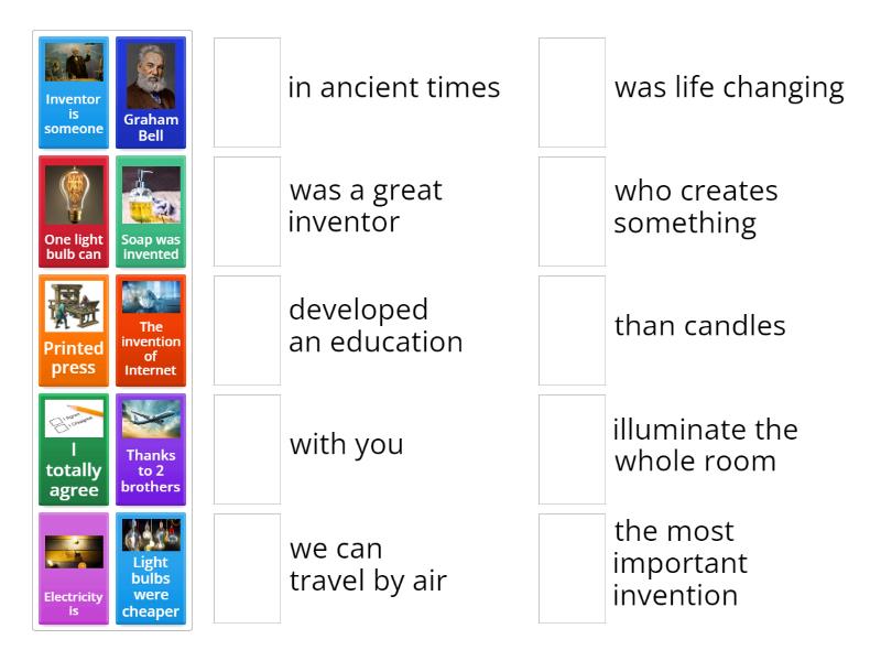 Inventors. - Match up