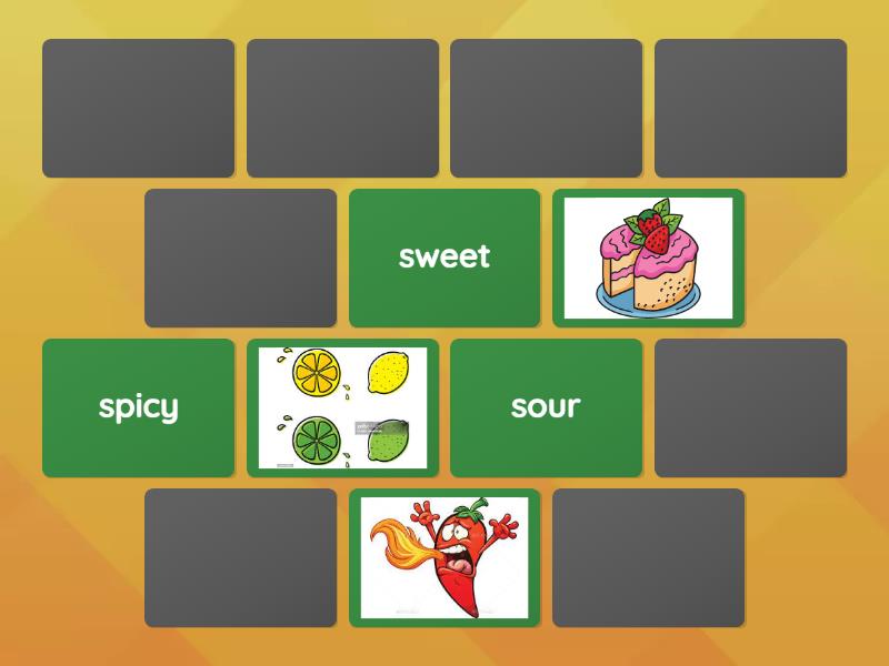 Taste - Matching pairs