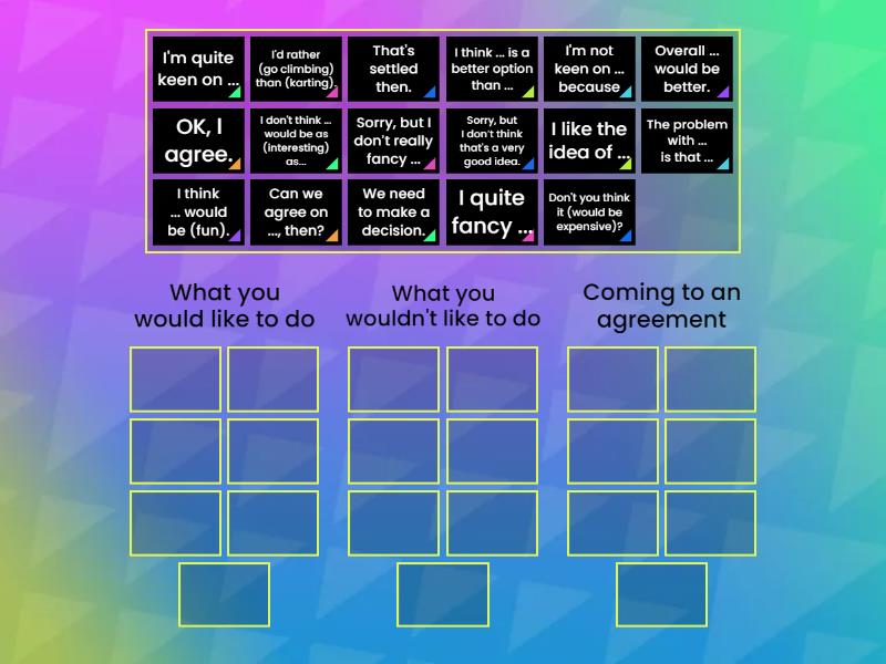 Solutions Intermediate Unit 2G - Group sort