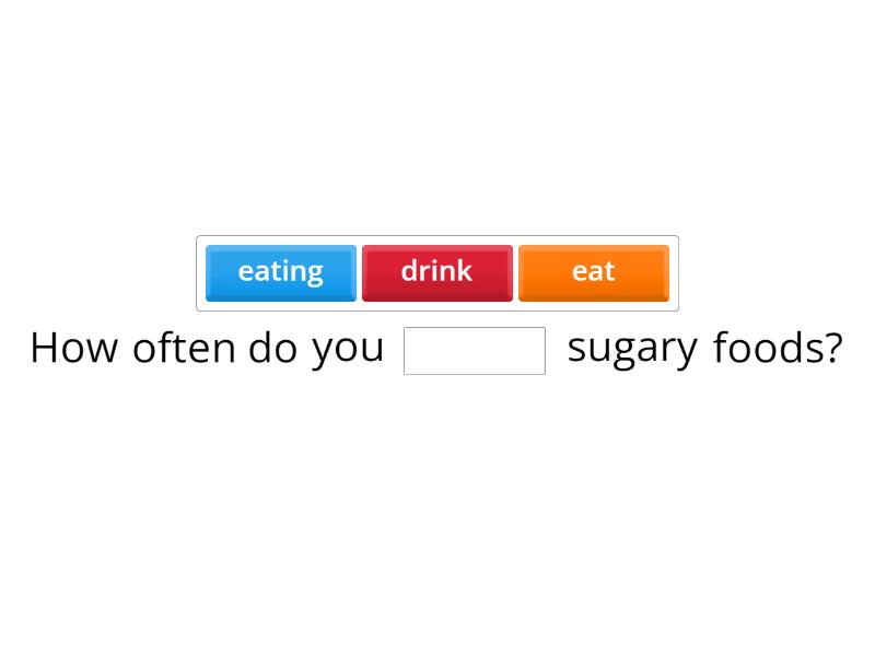 Healthy living questions and answers - Complete the sentence