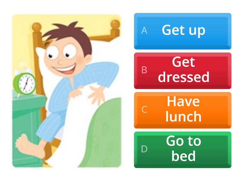 Daily Routine - Quiz