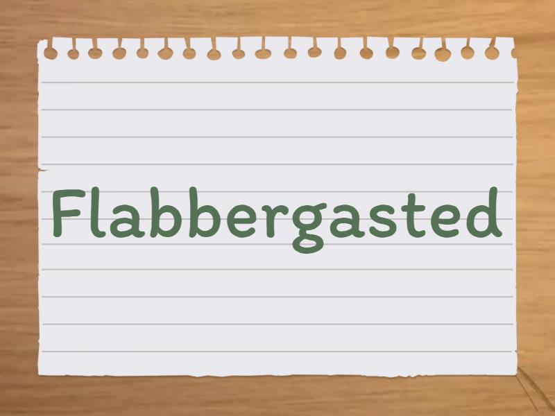 G6 - Sure Shot - Flash cards