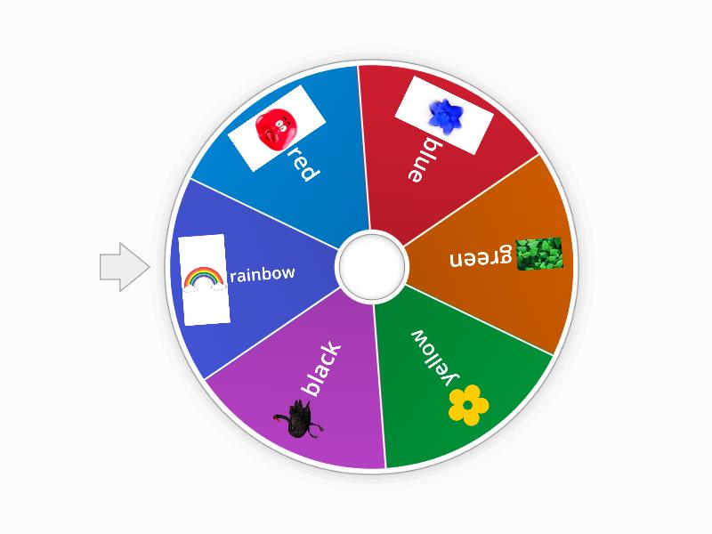 Color wheel - Spin the wheel