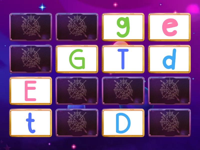 Pairs of Letters! - Matching pairs