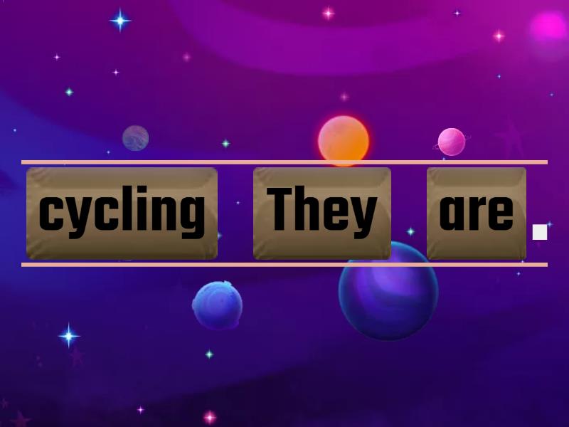 the sentences. - Unjumble