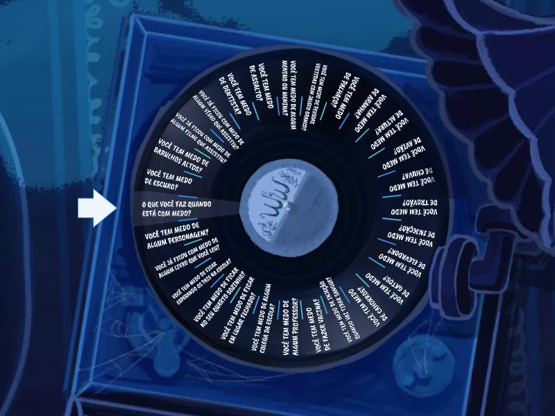 ROLETA DO MEDO - Spin the wheel