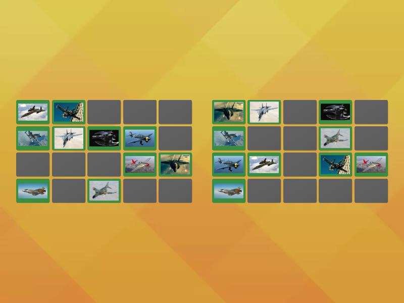 PLANES - Matching pairs