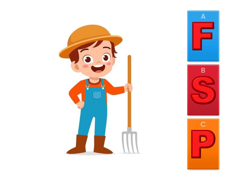 P/S/F initial sound discrimination - Quiz