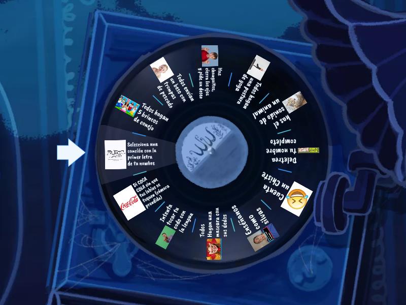 Ruleta Pausa Activa - Spin the wheel