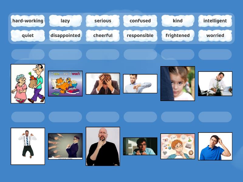 Gateway A2 unit 8 personality - Match up
