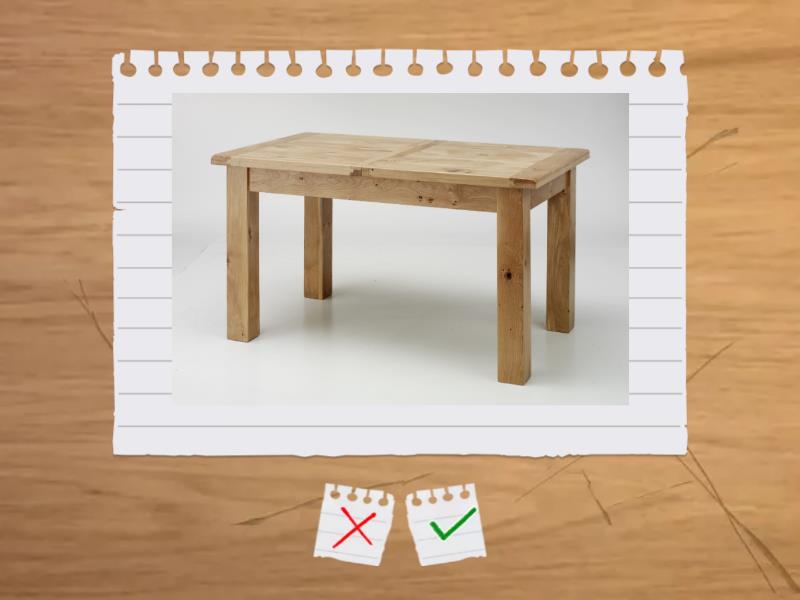 FURNITURE - Flash cards