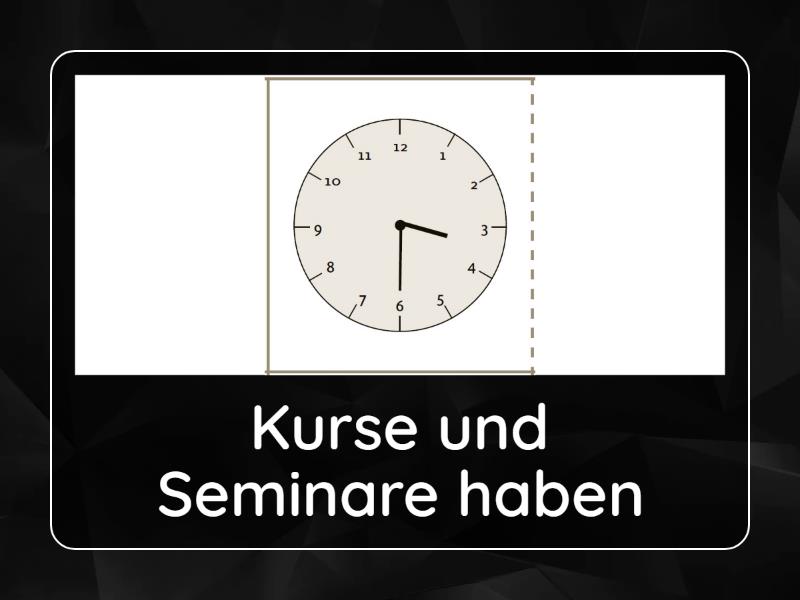 Uhrzeiten : Wann machst du was ? (NetzNeu A1 L5) - Flash-Karten
