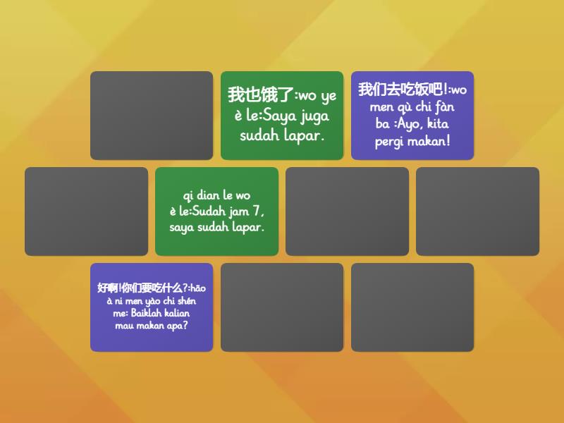 dialog Mandarin :Meidian Dan Arya - Matching pairs