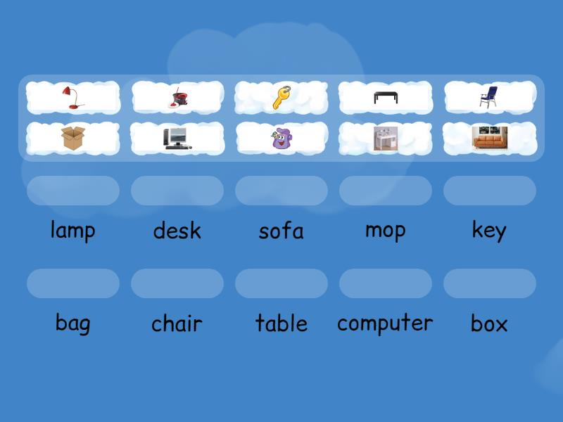 Household Items - Match up