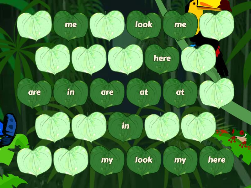Level 1 Words Revision - Matching pairs