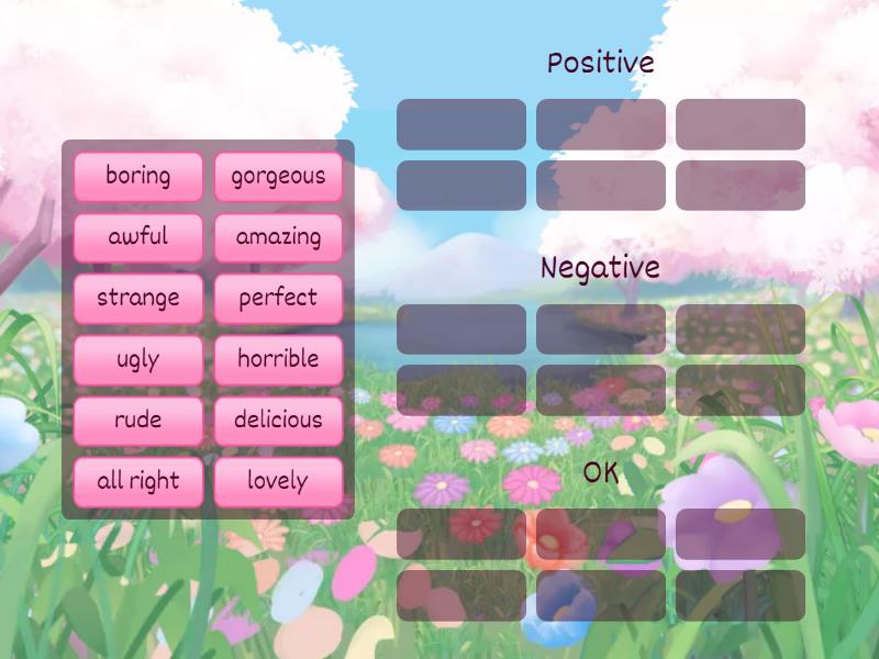 B1 Empower Adjectives - Group sort