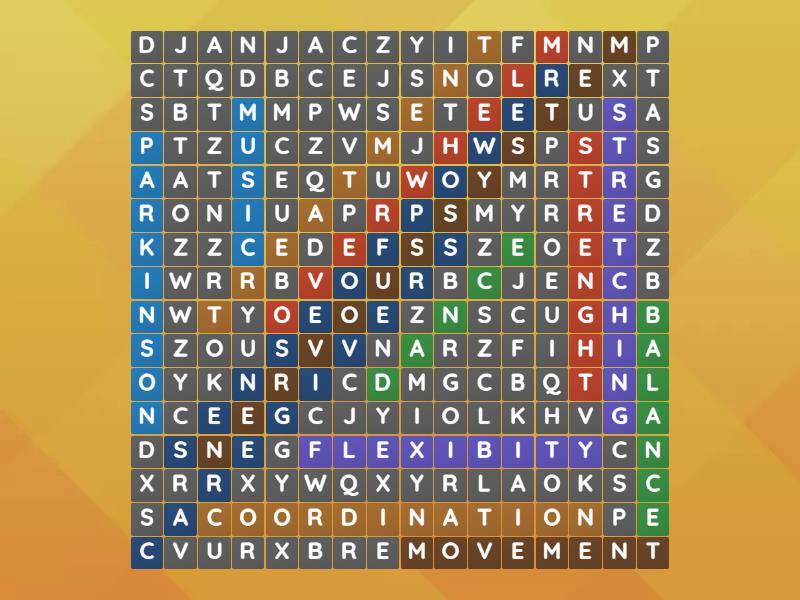 Music and Dance Word Search - Wordsearch