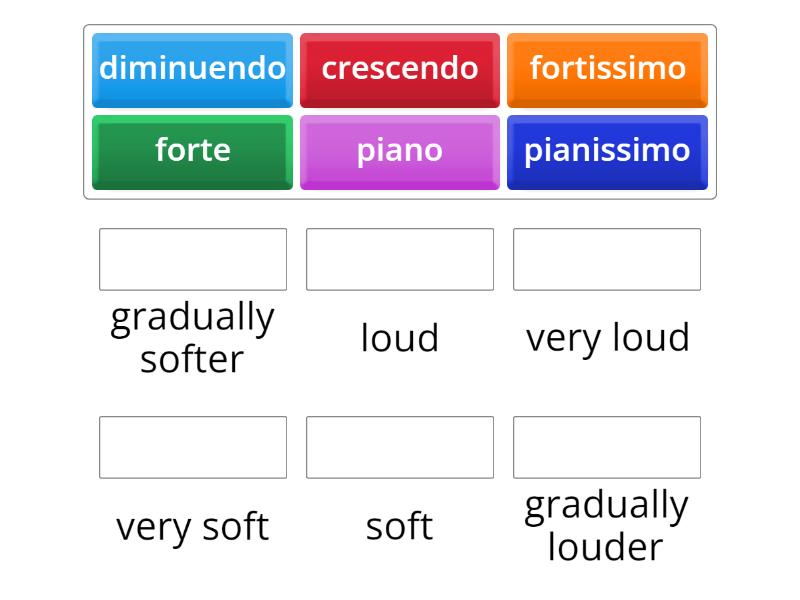 Stage 2 Dynamics Words - Match up