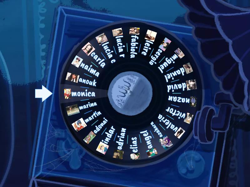 ruleta clase - Spin the wheel