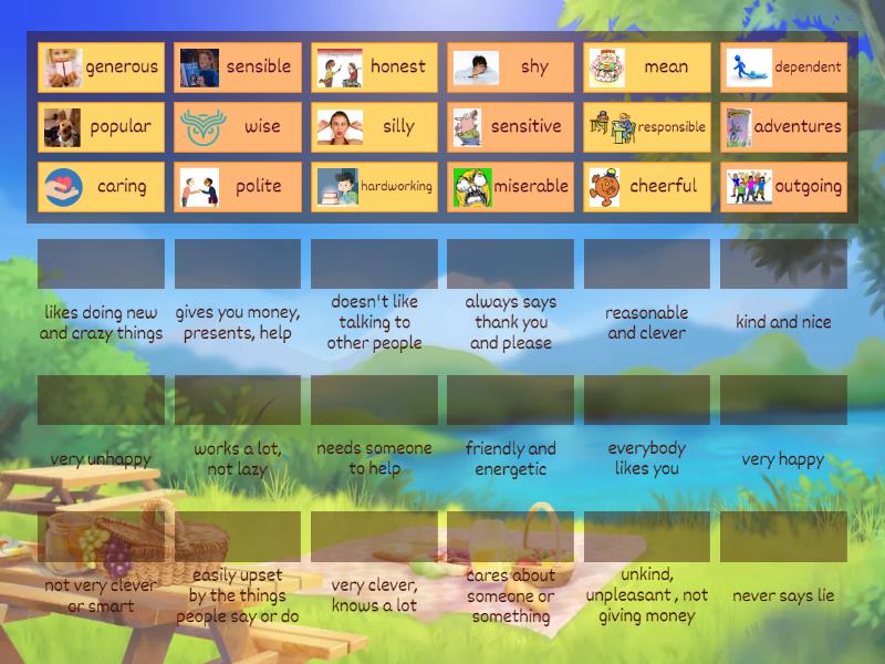 Focus 2 Unit 1 - Match up