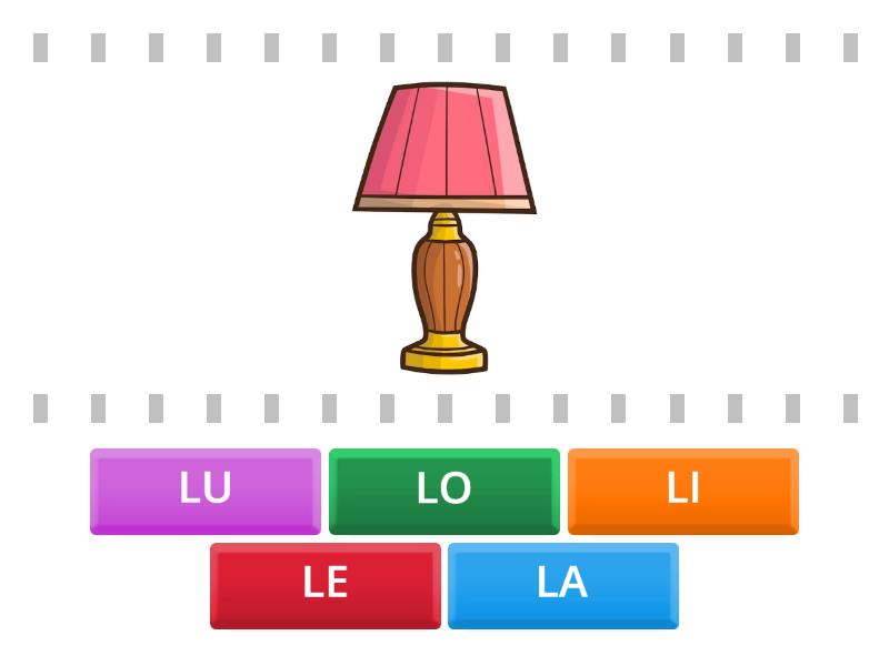 SILABAS CON L - Find the match