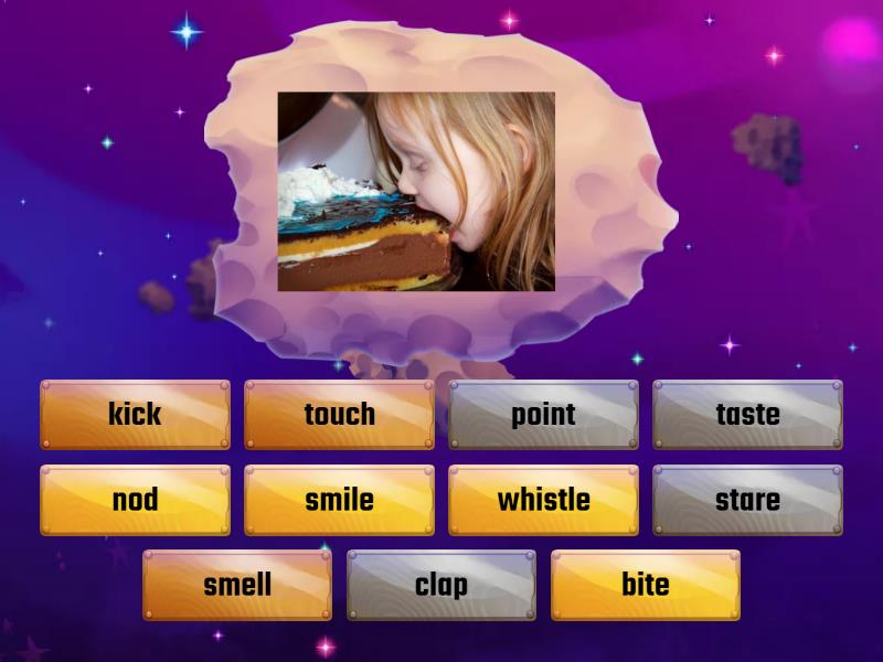 EF Inter 6B body related verbs - Find the match