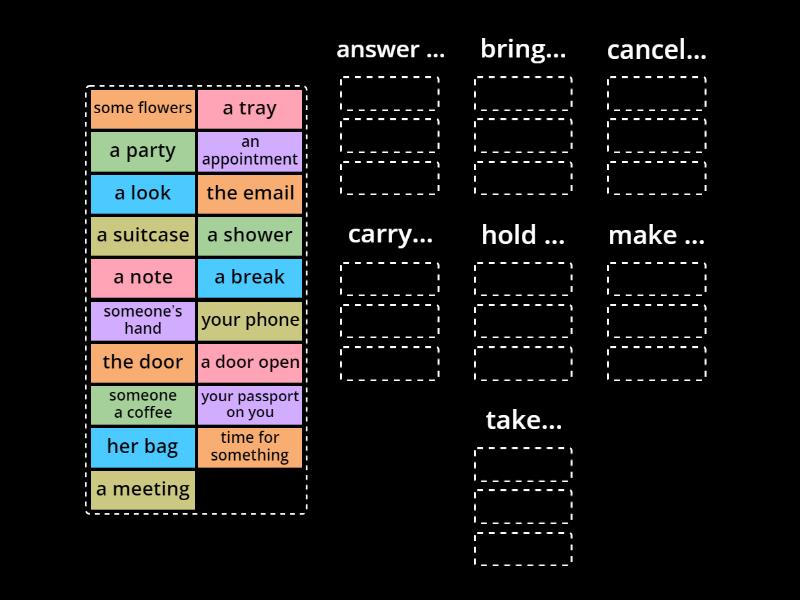 SO 3rd A2+ Unit 2C - Group sort