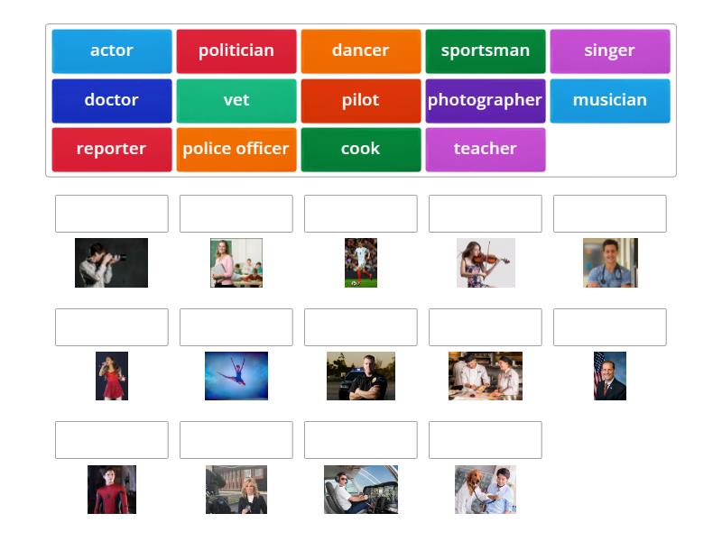 Professions - Une las parejas