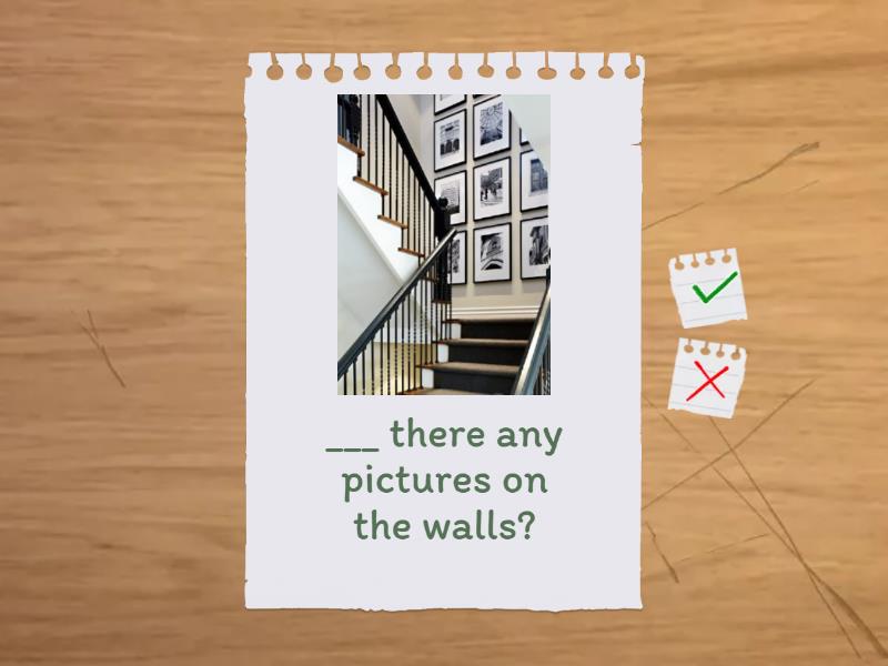 ELEM 8B - Is/Are There + House (speaking) - Flash cards