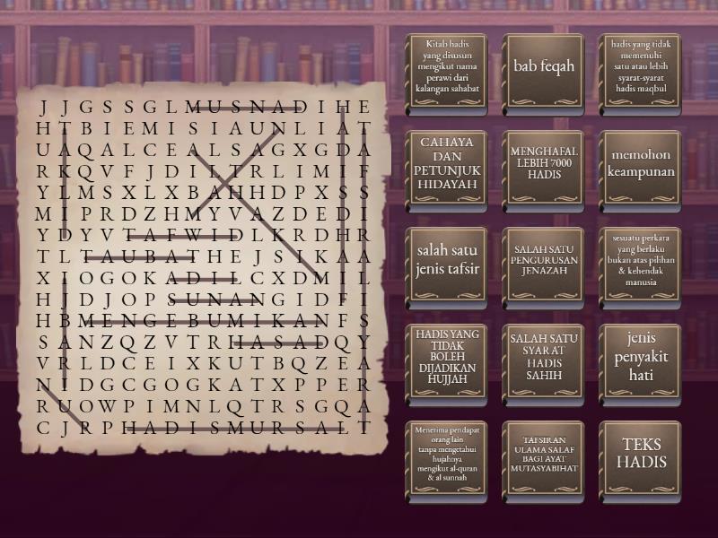 KUIZ PQS - Wordsearch