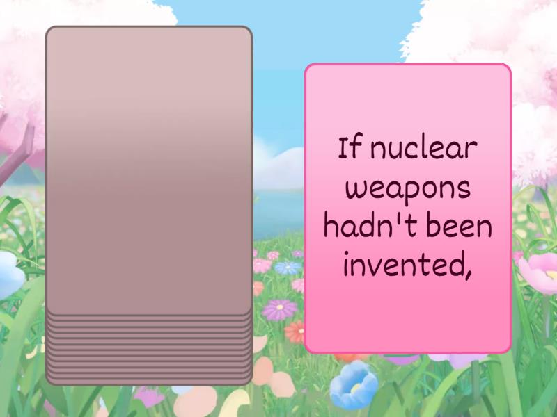 Unreal Mixed Conditionals cards - Cartas al azar