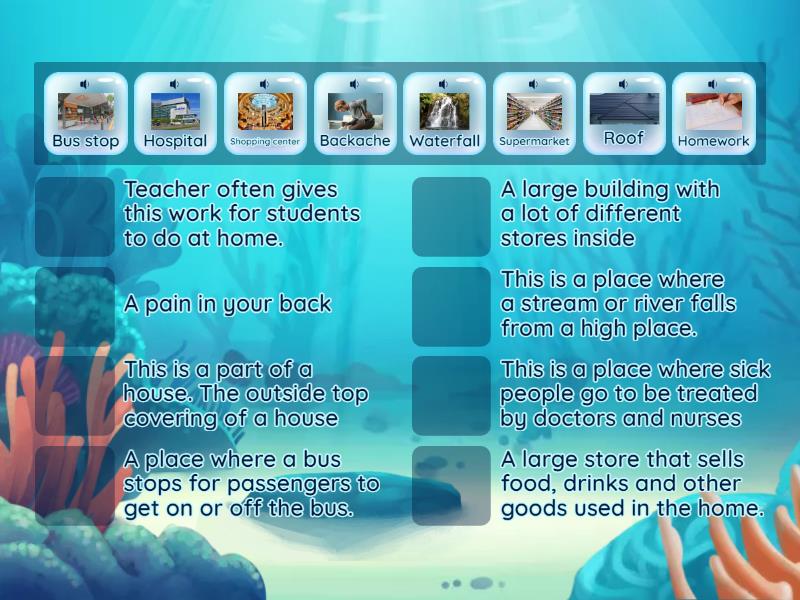 Part 1. Look and read. Choose the correct words and write them on the ...