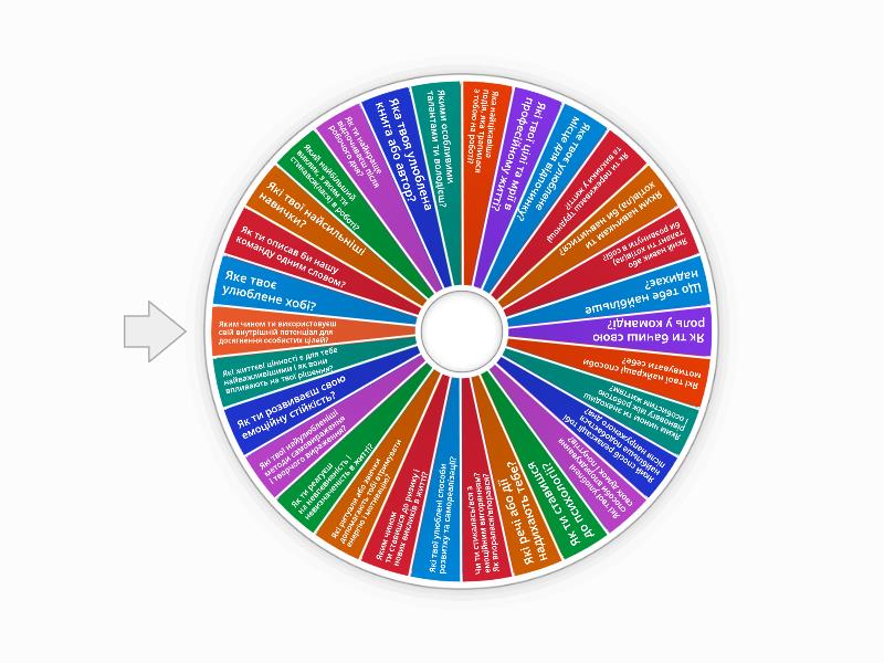 Team building - Random wheel