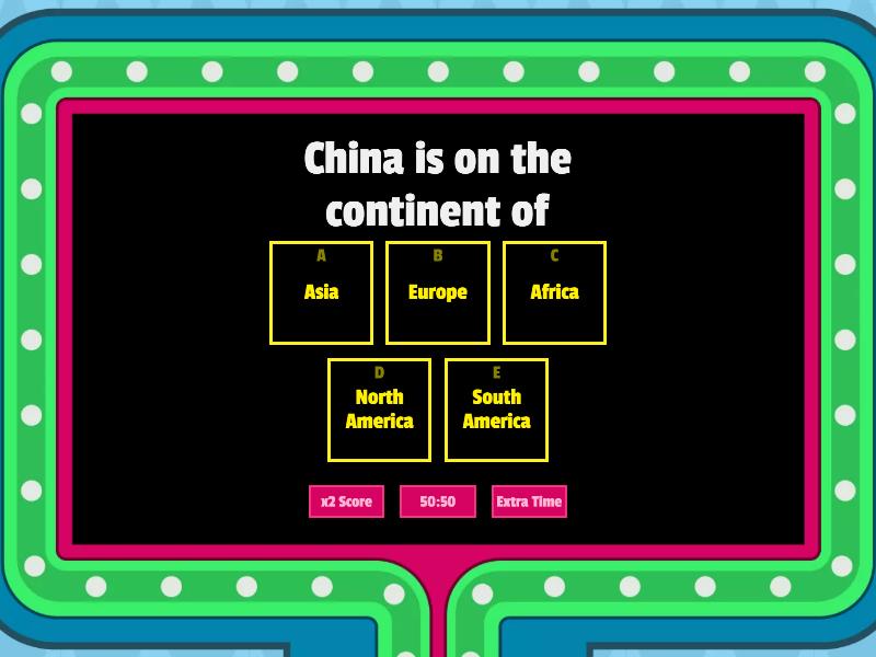 Ancient China Review - Gameshow quiz