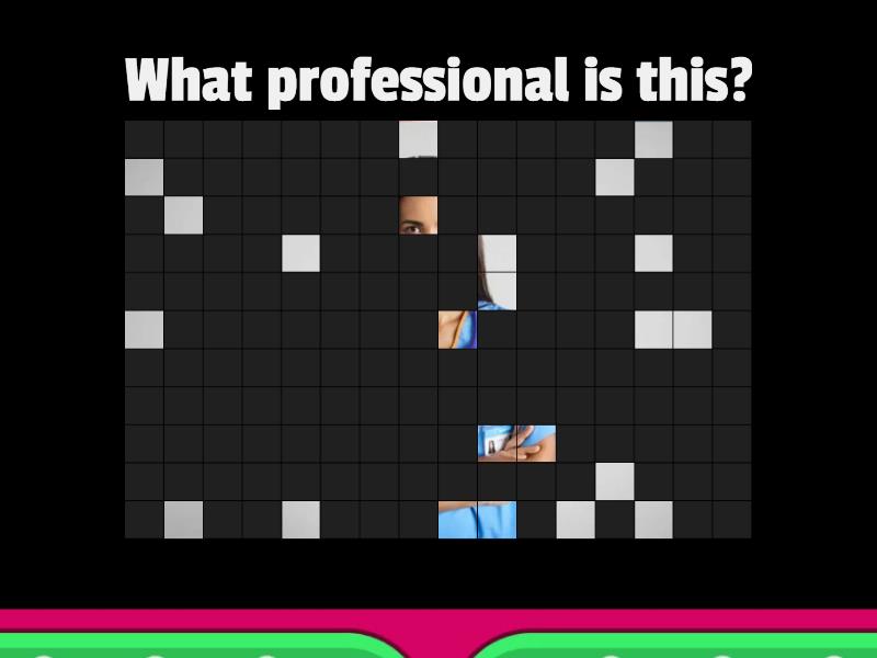 Guess the pictures - professions - MEIE - Image quiz
