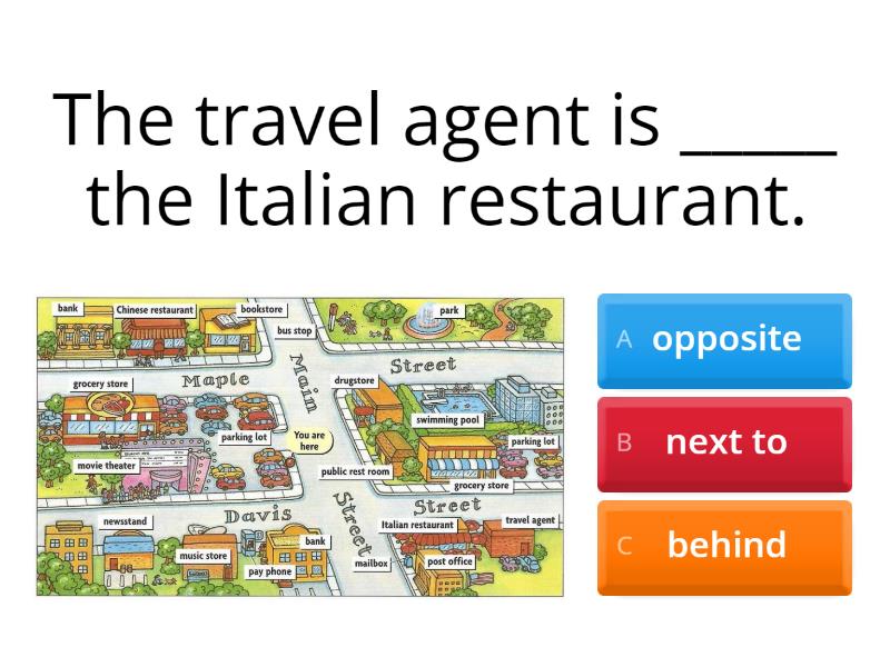 Giving Directions - Quiz