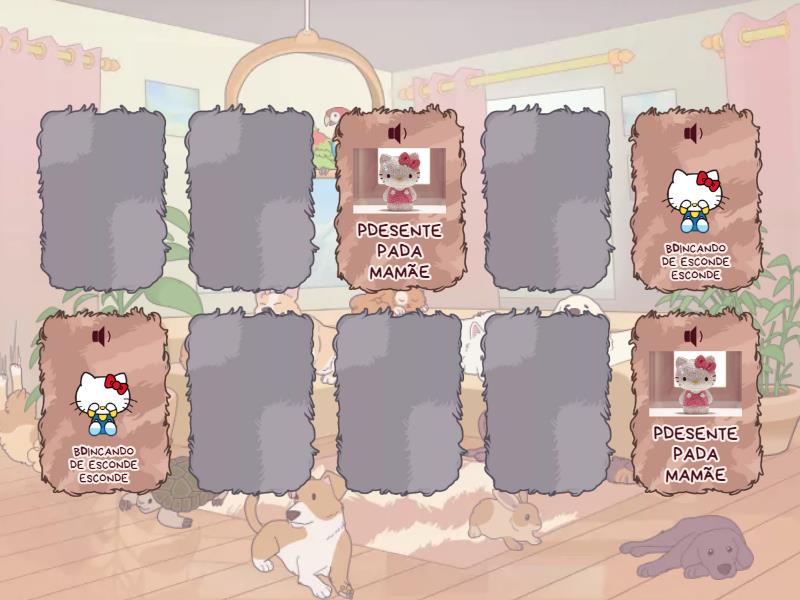 HELLO KITTY - Combine os pares