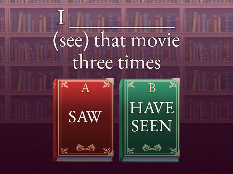 ACPB-I03-PAST SIMPLE OR PRESENT PERFECT - Quiz