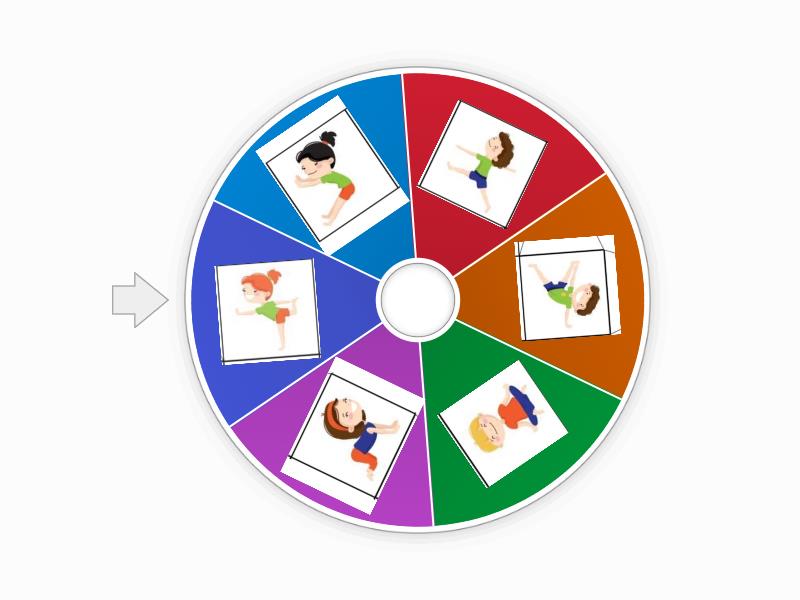 Jogo Dos Movimentos Spin The Wheel