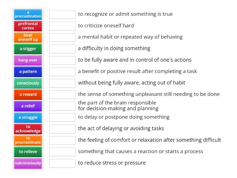Procrastination Match Up