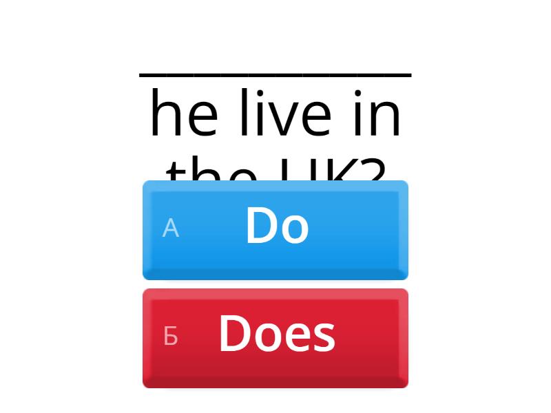 GG2 U1 L1.3 Present simple - closed questions - Quiz